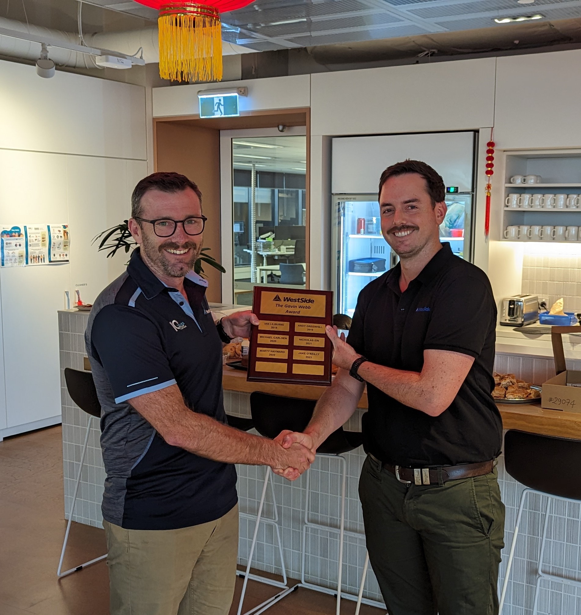 Jake O’Reilly is the recipient of the 2023 Gavin Webb award : Westside ...